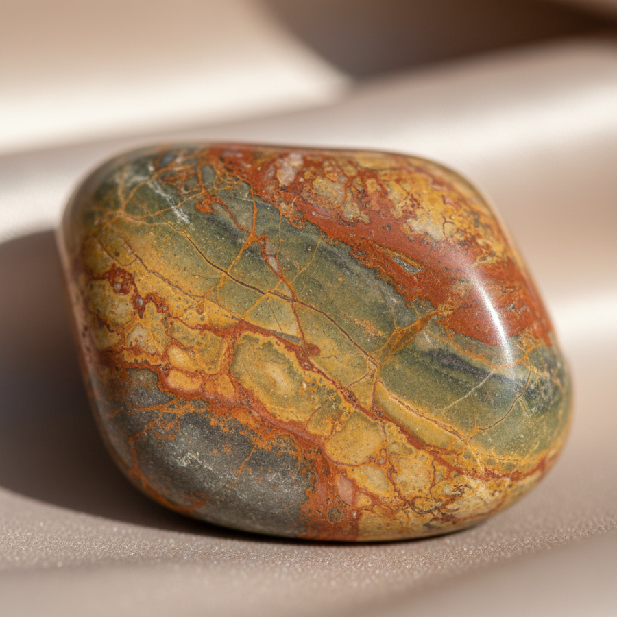 Spider Web Jasper Meaning, Properties & Creativity & Inspiration | LUXYIN